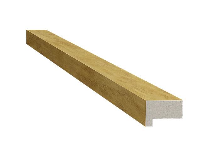 Filete preto de poliestireno com 23,5mm de largura Santa Luzia – Gold Decor